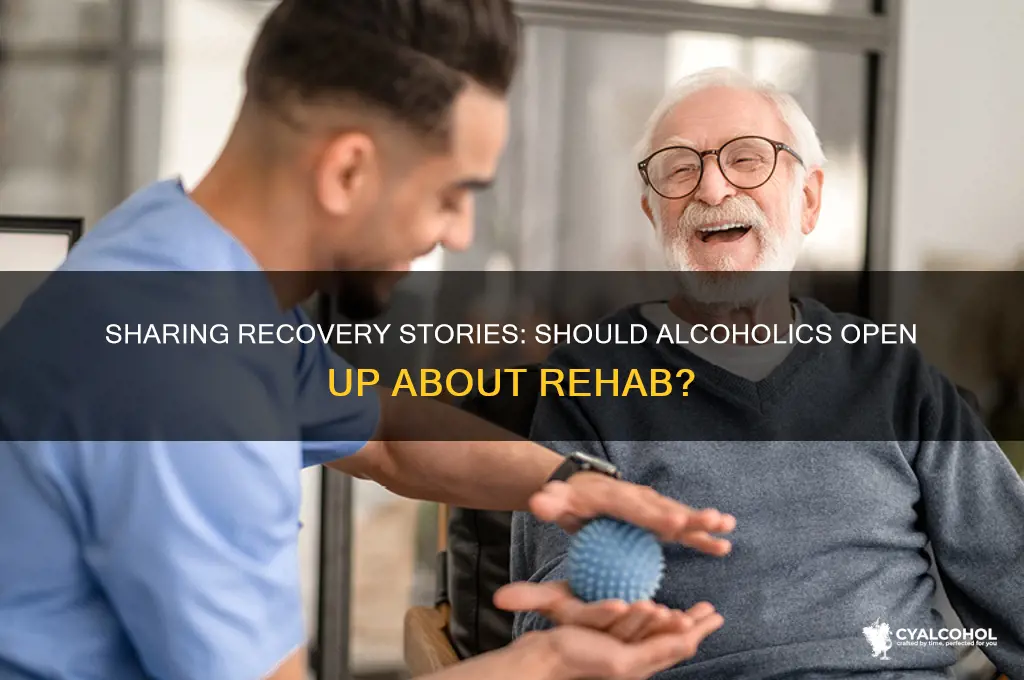 Sharing Recovery Stories: Should Alcoholics Open Up About Rehab ...