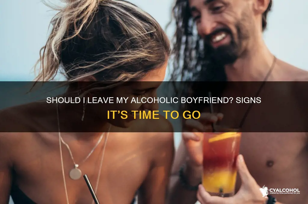 Should I Leave My Alcoholic Boyfriend? Signs It’S Time To Go | CyAlcohol