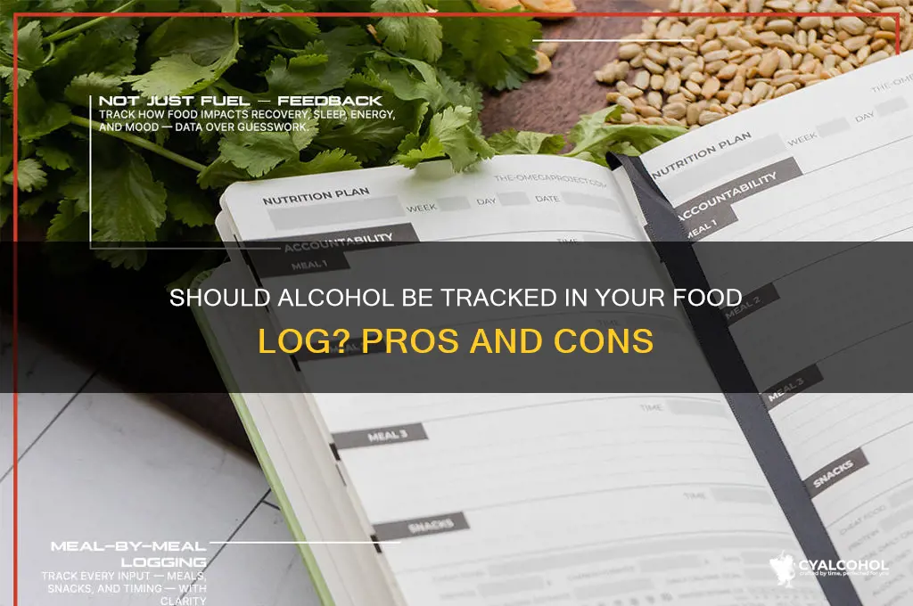 Should Alcohol Be Tracked In Your Food Log? Pros And Cons | CyAlcohol
