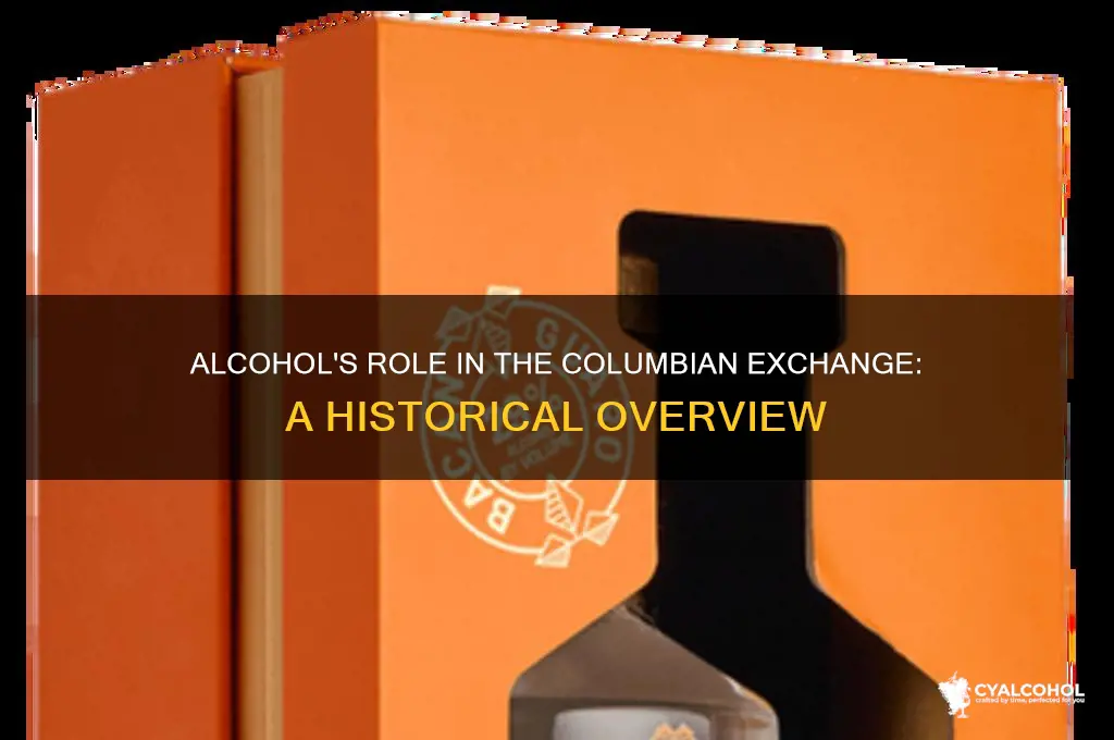 Alcohol's Role In The Columbian Exchange: A Historical Overview | CyAlcohol