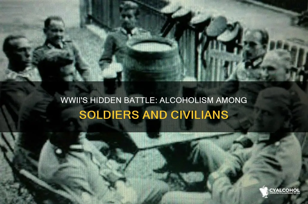 Wwii's Hidden Battle: Alcoholism Among Soldiers And Civilians | CyAlcohol