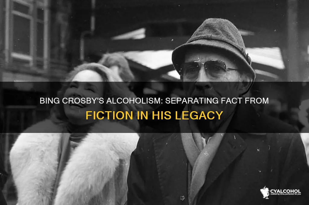 Bing Crosby's Alcoholism: Separating Fact From Fiction In His Legacy ...
