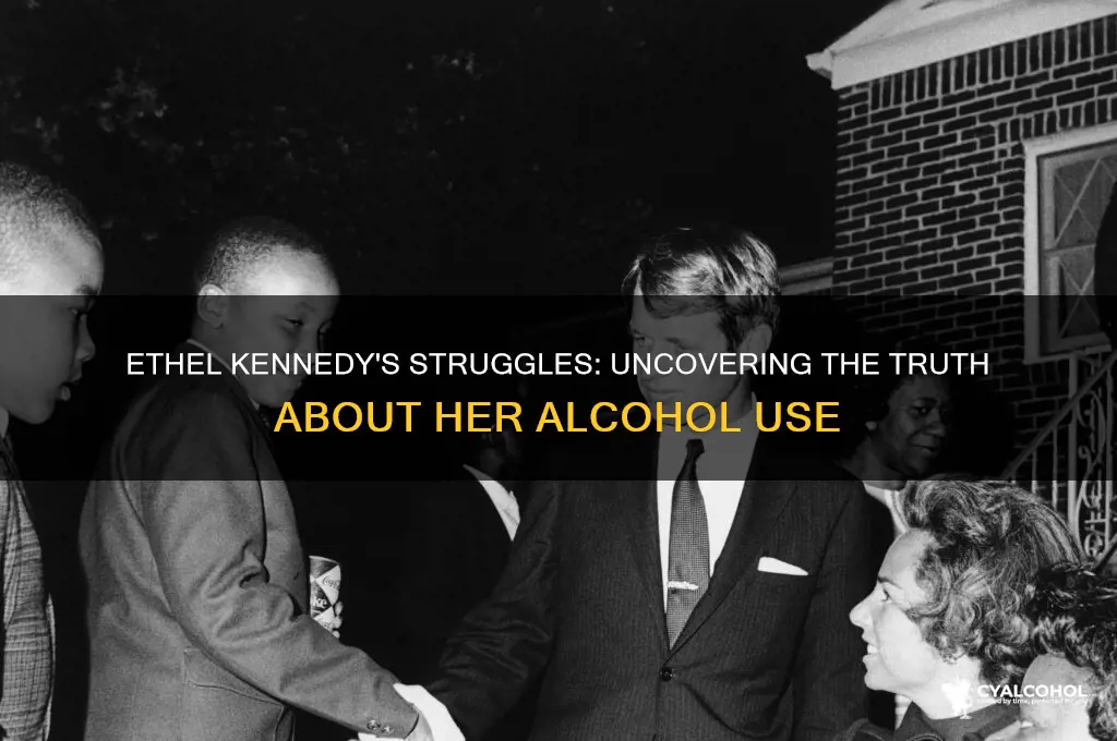 Ethel Kennedy's Struggles: Uncovering The Truth About Her Alcohol Use ...