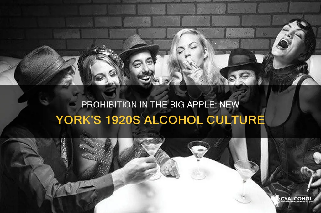 Prohibition In The Big Apple: New York's 1920S Alcohol Culture | CyAlcohol
