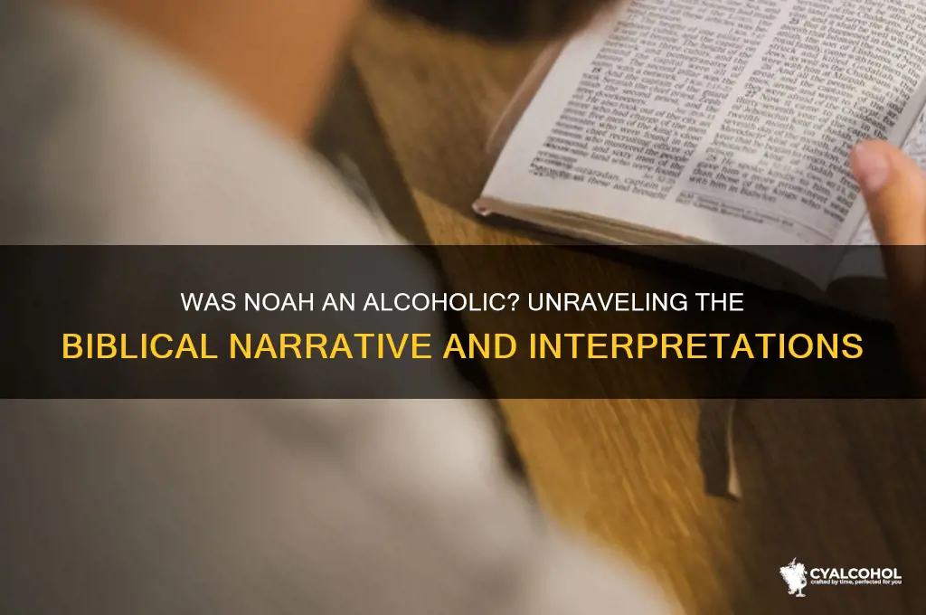 Was Noah An Alcoholic? Unraveling The Biblical Narrative And ...