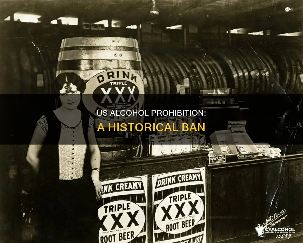 Us Alcohol Prohibition: A Historical Ban | CyAlcohol