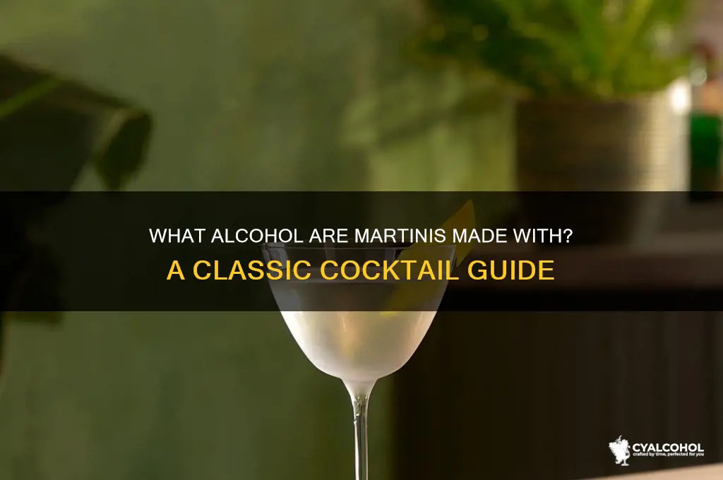 What Alcohol Are Martinis Made With? A Classic Cocktail Guide | CyAlcohol