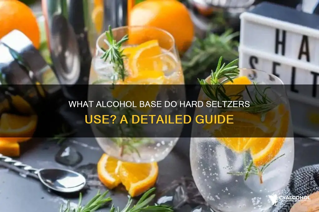 What Alcohol Base Do Hard Seltzers Use? A Detailed Guide | CyAlcohol