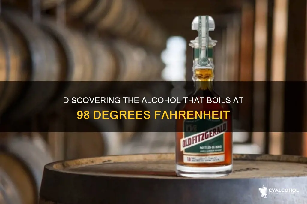 Discovering The Alcohol That Boils At 98 Degrees Fahrenheit | CyAlcohol