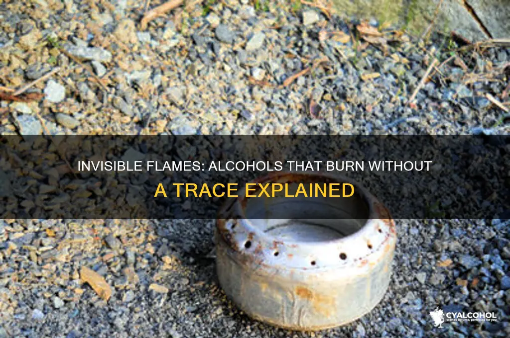 Invisible Flames: Alcohols That Burn Without A Trace Explained | CyAlcohol