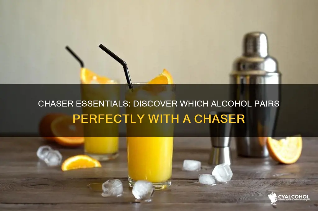 Chaser Essentials: Discover Which Alcohol Pairs Perfectly With A Chaser ...