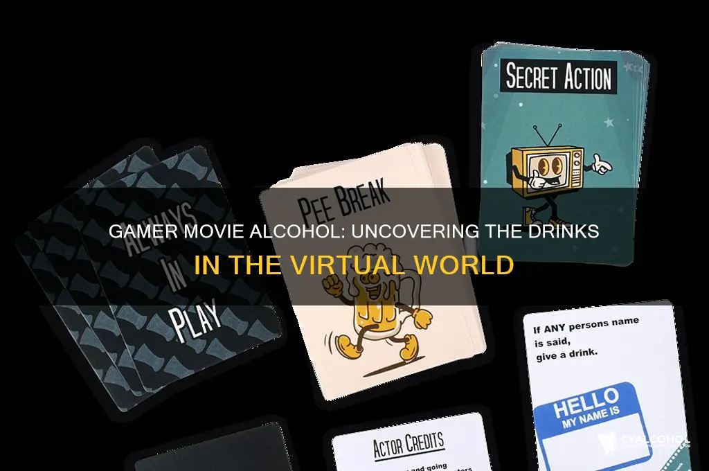Gamer Movie Alcohol: Uncovering The Drinks In The Virtual World | CyAlcohol