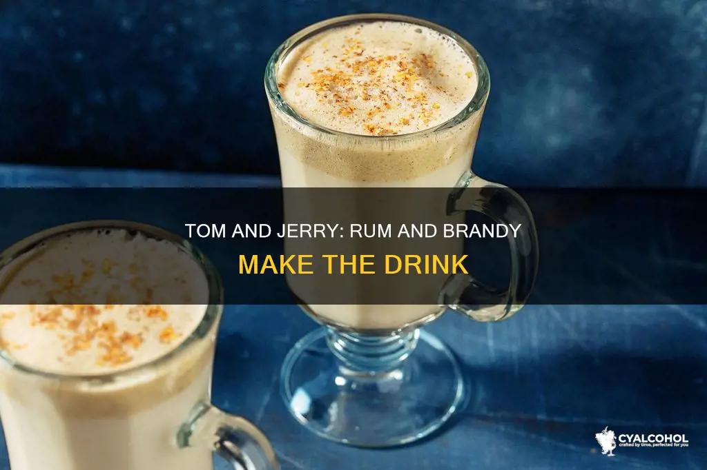 Tom And Jerry: Rum And Brandy Make The Drink | CyAlcohol