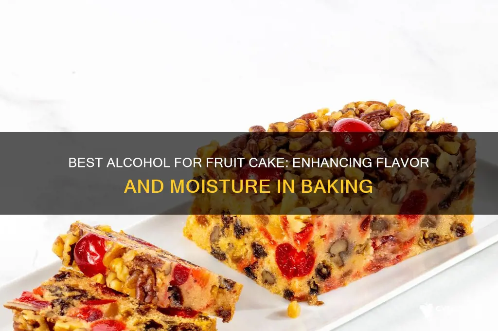 Best Alcohol For Fruit Cake: Enhancing Flavor And Moisture In Baking ...