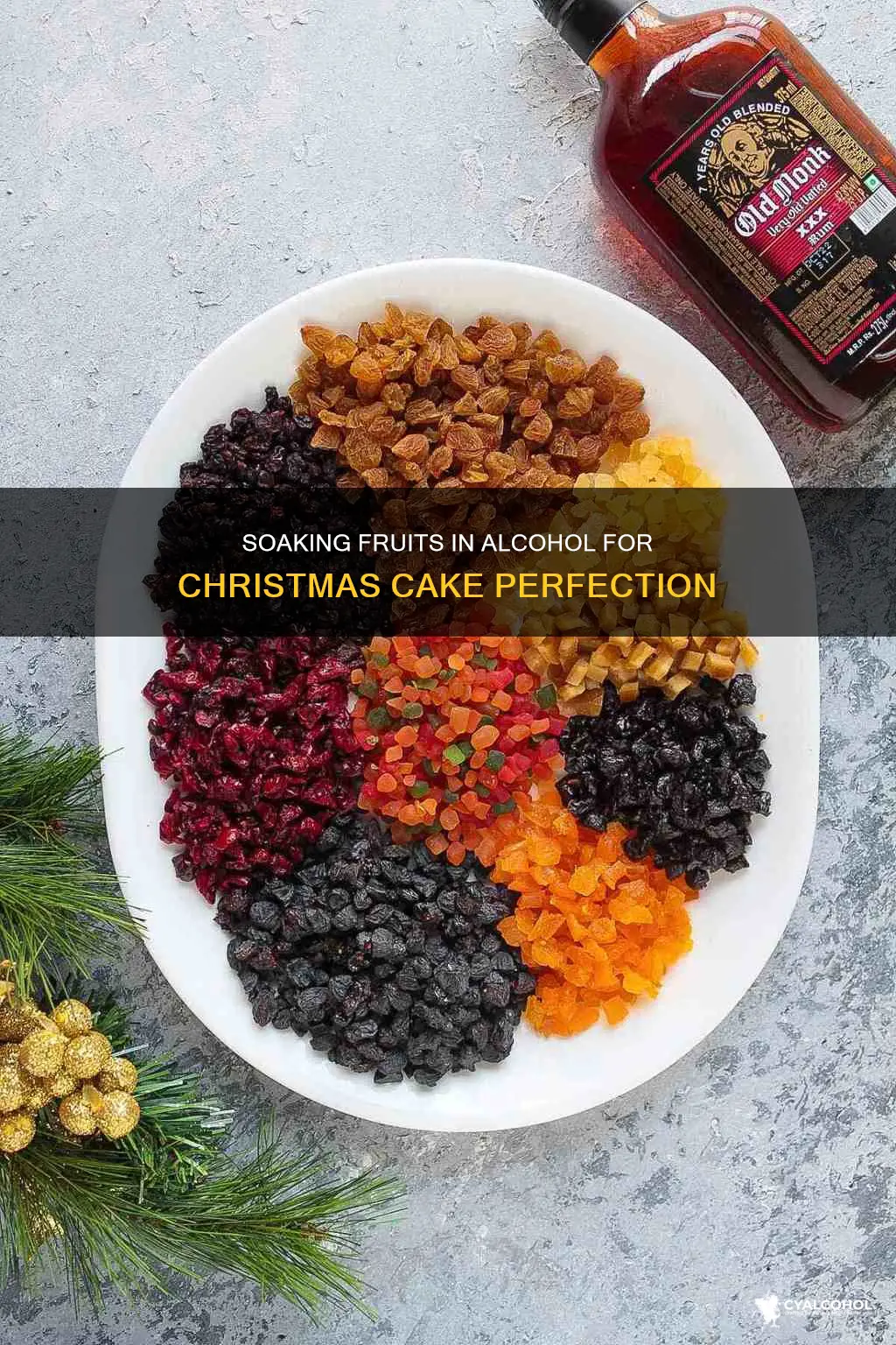 Soaking Fruits In Alcohol For Christmas Cake Perfection | CyAlcohol