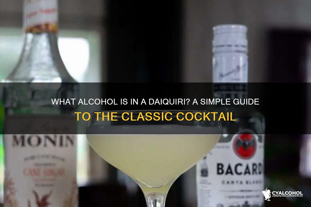 What Alcohol Is In A Daiquiri? A Simple Guide To The Classic Cocktail ...