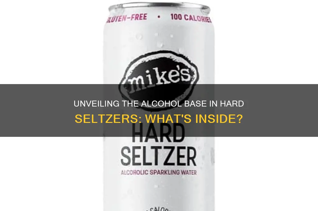 Unveiling The Alcohol Base In Hard Seltzers: What's Inside? | CyAlcohol