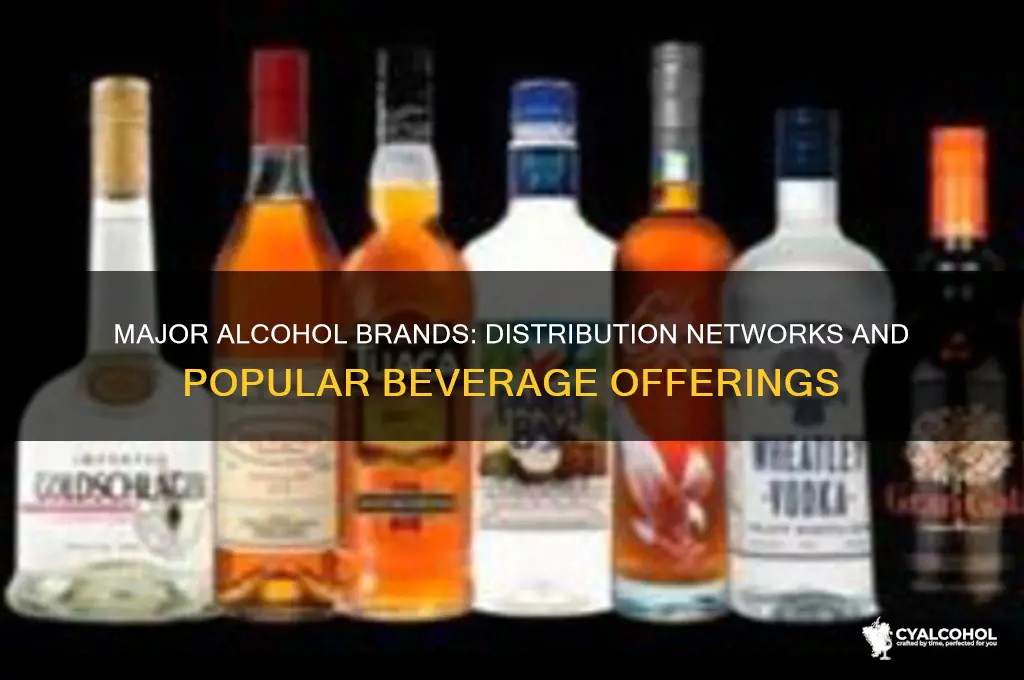Major Alcohol Brands: Distribution Networks And Popular Beverage ...