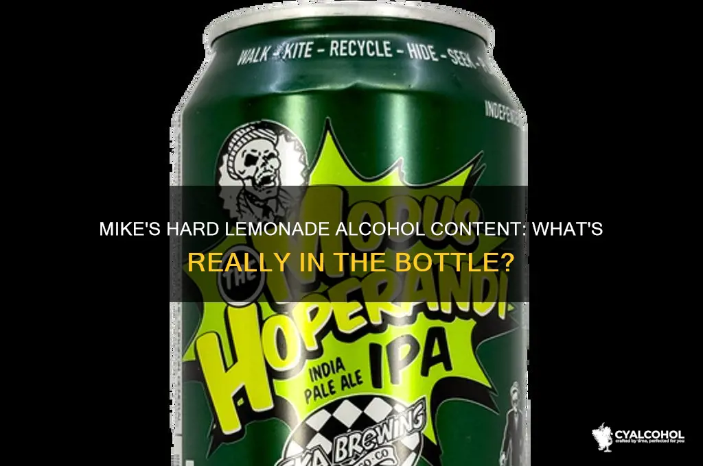 Mike's Hard Lemonade Alcohol Content: What's Really In The Bottle ...
