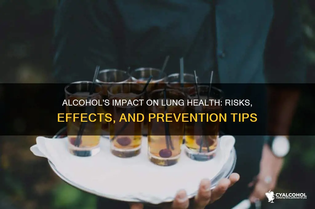 Alcohol's Impact On Lung Health: Risks, Effects, And Prevention Tips ...