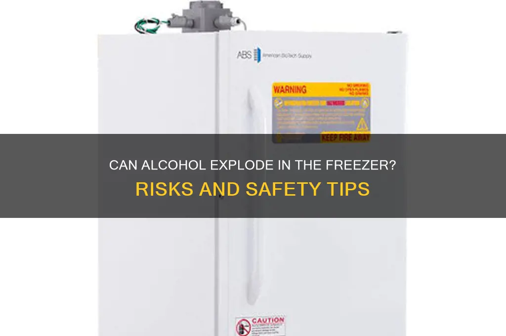 Can Alcohol Explode In The Freezer? Risks And Safety Tips | CyAlcohol