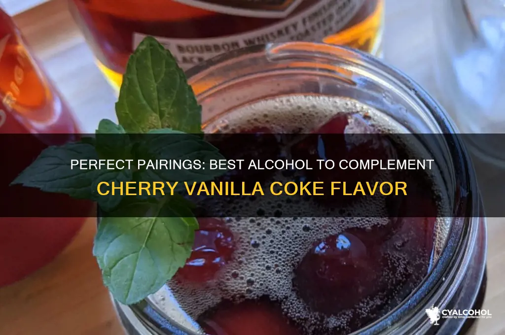 Perfect Pairings: Best Alcohol To Complement Cherry Vanilla Coke Flavor ...