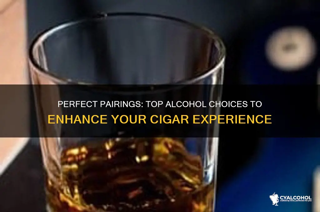 Perfect Pairings: Top Alcohol Choices To Enhance Your Cigar Experience ...