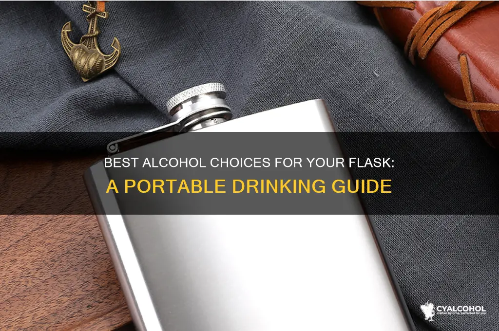 Best Alcohol Choices For Your Flask: A Portable Drinking Guide | CyAlcohol