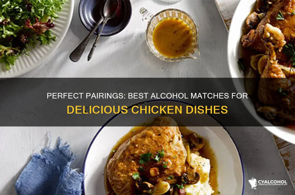 Perfect Pairings: Best Alcohol Matches For Delicious Chicken Dishes ...