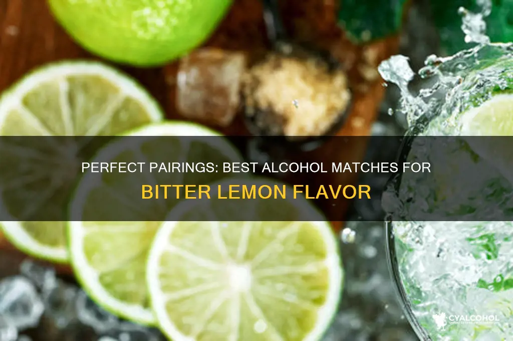 Perfect Pairings: Best Alcohol Matches For Bitter Lemon Flavor | CyAlcohol