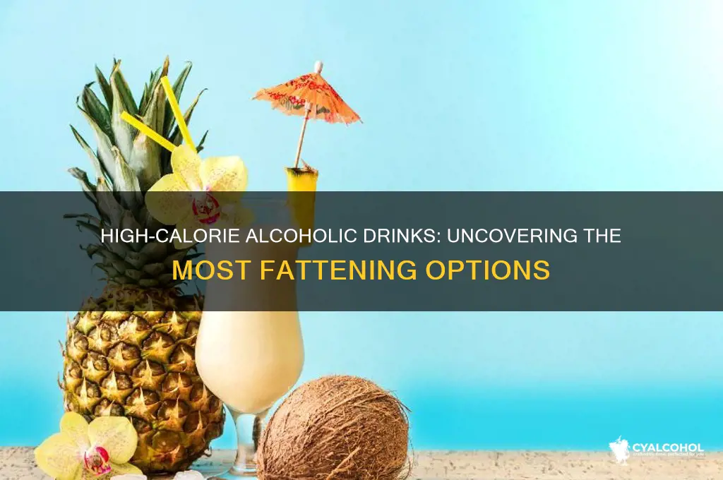 High-Calorie Alcoholic Drinks: Uncovering The Most Fattening Options ...