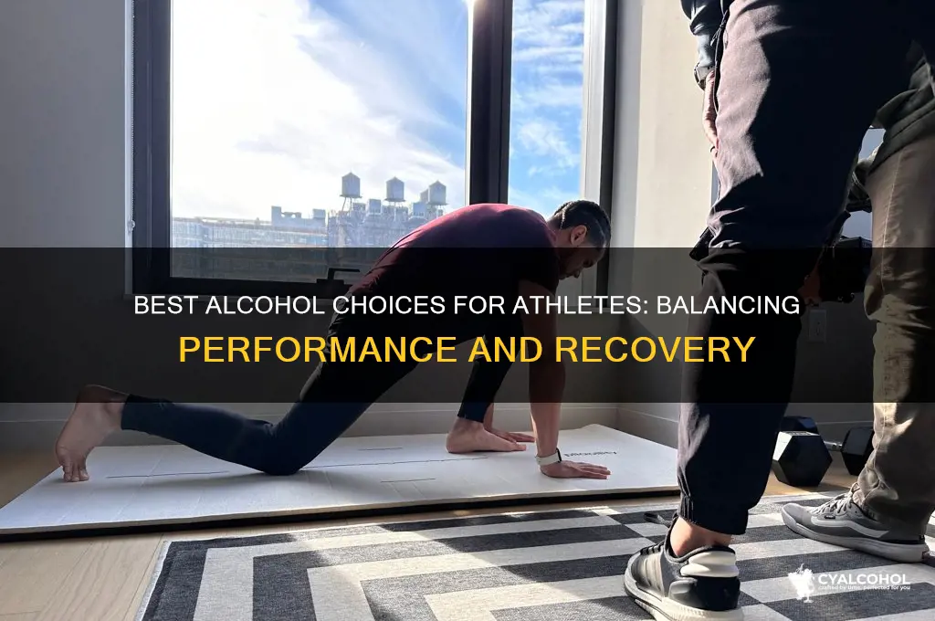 Best Alcohol Choices For Athletes: Balancing Performance And Recovery ...