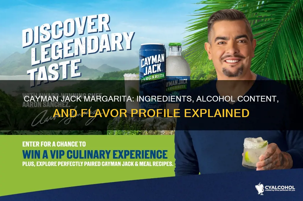 Cayman Jack Margarita: Ingredients, Alcohol Content, And Flavor Profile ...