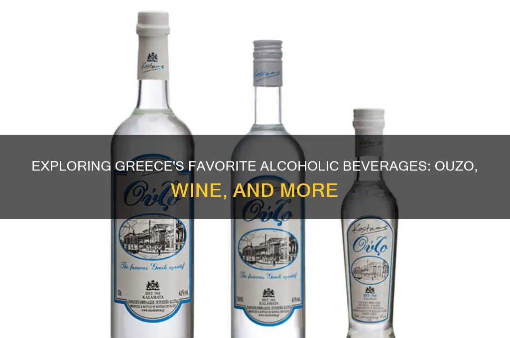 Exploring Greece's Favorite Alcoholic Beverages: Ouzo, Wine, And More ...