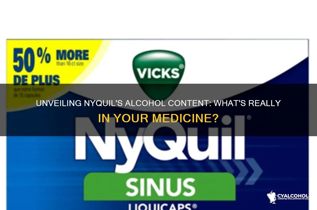 Unveiling Nyquil's Alcohol Content: What's Really In Your Medicine ...