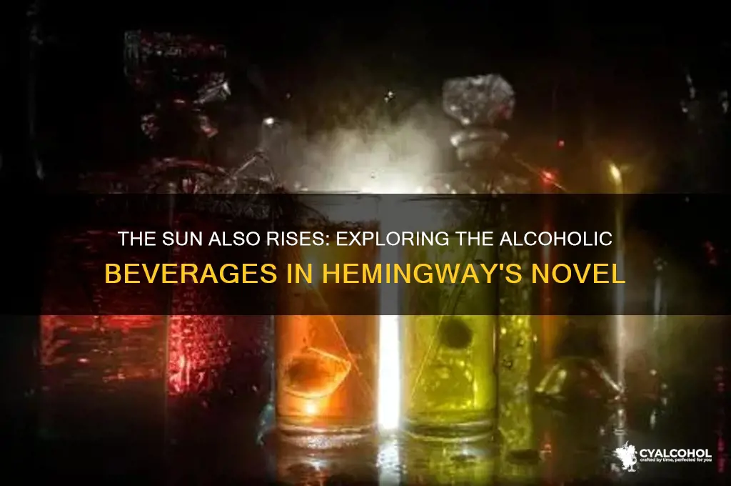 The Sun Also Rises: Exploring The Alcoholic Beverages In Hemingway's ...
