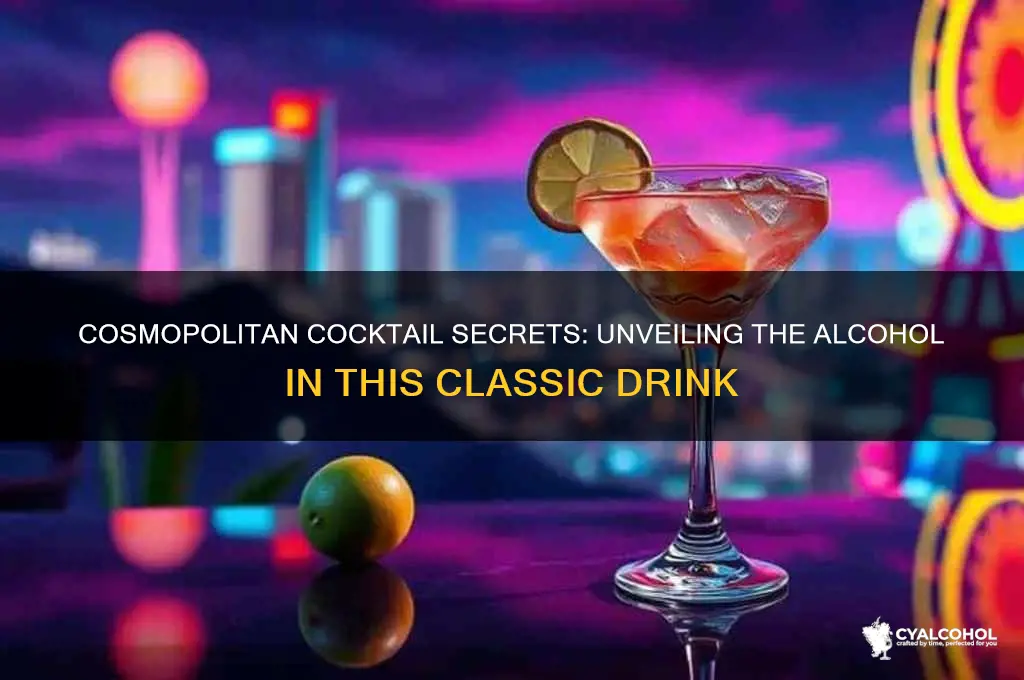 Cosmopolitan Cocktail Secrets: Unveiling The Alcohol In This Classic ...