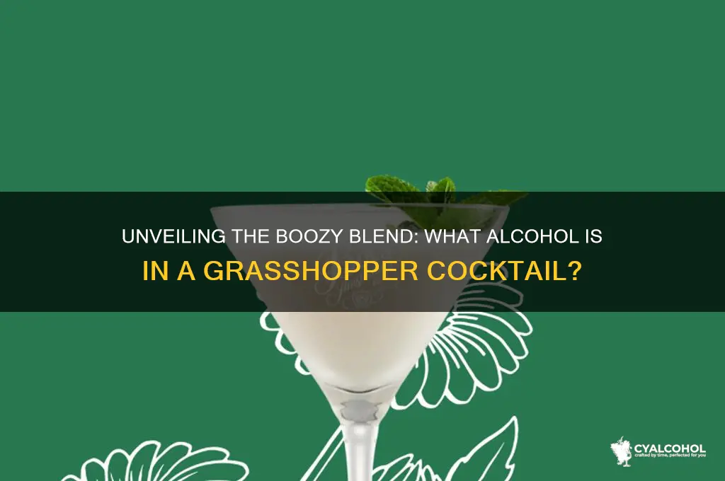 Unveiling The Boozy Blend: What Alcohol Is In A Grasshopper Cocktail ...