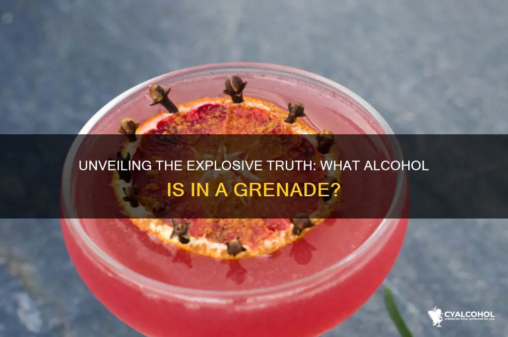 Unveiling The Explosive Truth: What Alcohol Is In A Grenade? | CyAlcohol