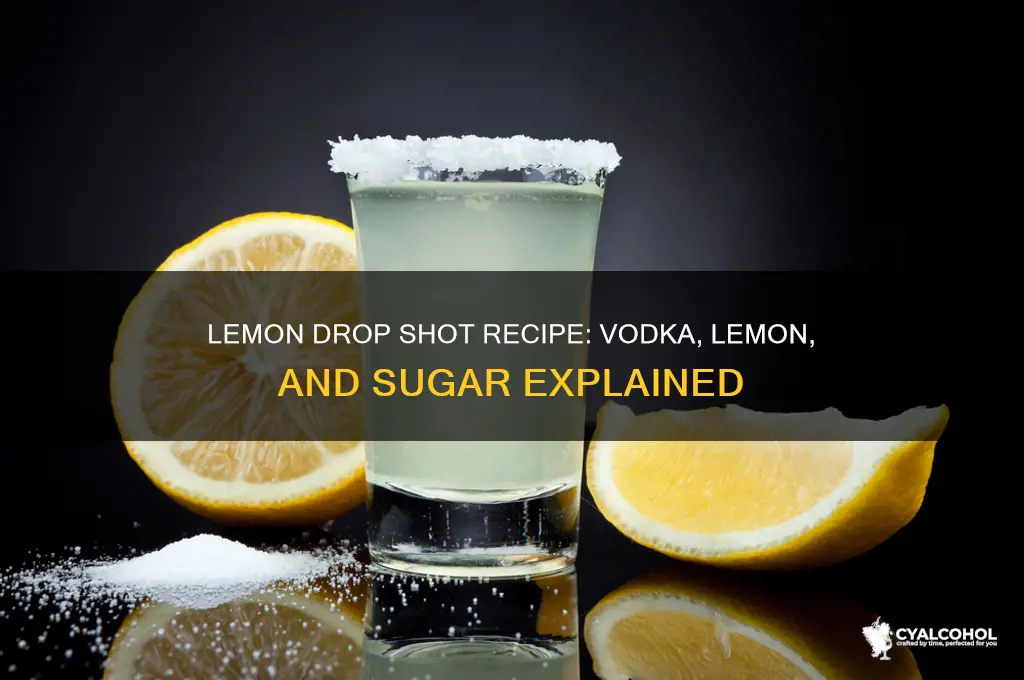 Lemon Drop Shot Recipe: Vodka, Lemon, And Sugar Explained | CyAlcohol