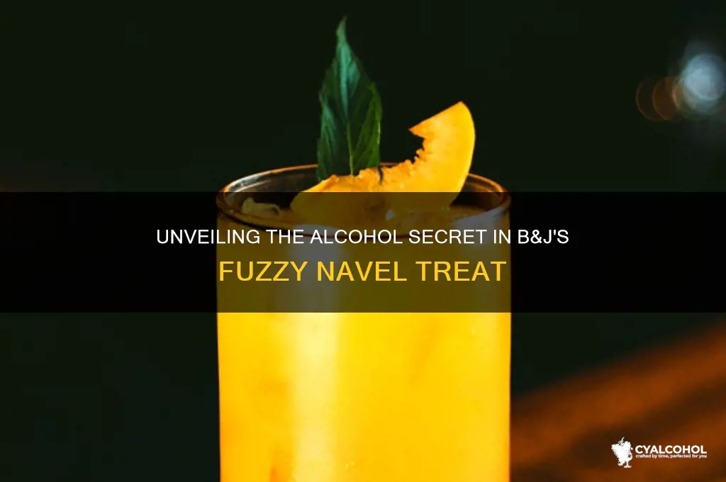 Unveiling The Alcohol Secret In B&J's Fuzzy Navel Treat | CyAlcohol