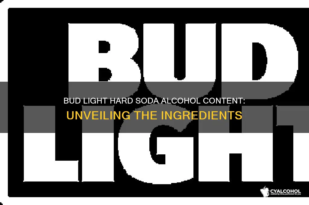 Bud Light Hard Soda Alcohol Content: Unveiling The Ingredients | CyAlcohol