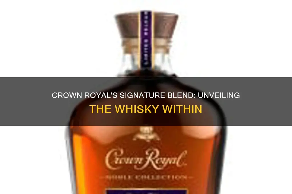 Crown Royal's Signature Blend: Unveiling The Whisky Within | CyAlcohol