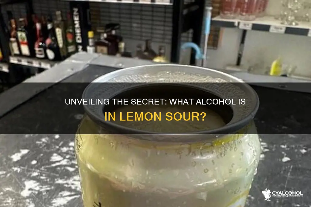 Unveiling The Secret: What Alcohol Is In Lemon Sour? | CyAlcohol