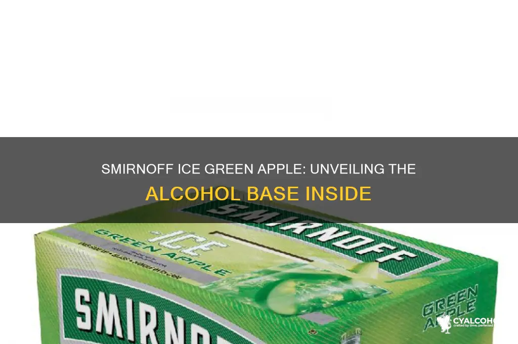 Smirnoff Ice Green Apple: Unveiling The Alcohol Base Inside | CyAlcohol