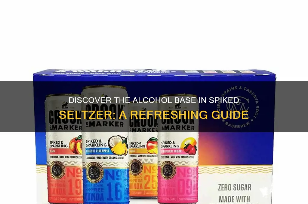 Discover The Alcohol Base In Spiked Seltzer: A Refreshing Guide | CyAlcohol