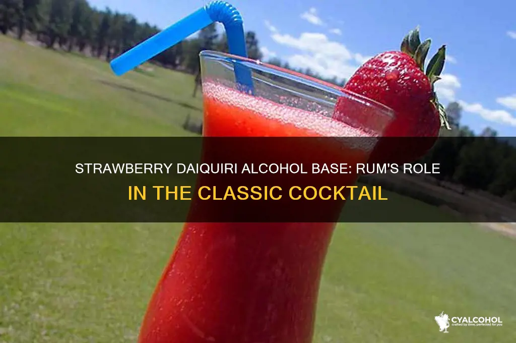 Strawberry Daiquiri Alcohol Base: Rum's Role In The Classic Cocktail ...