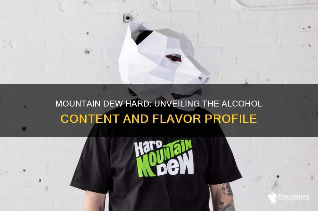 Mountain Dew Hard: Unveiling The Alcohol Content And Flavor Profile ...