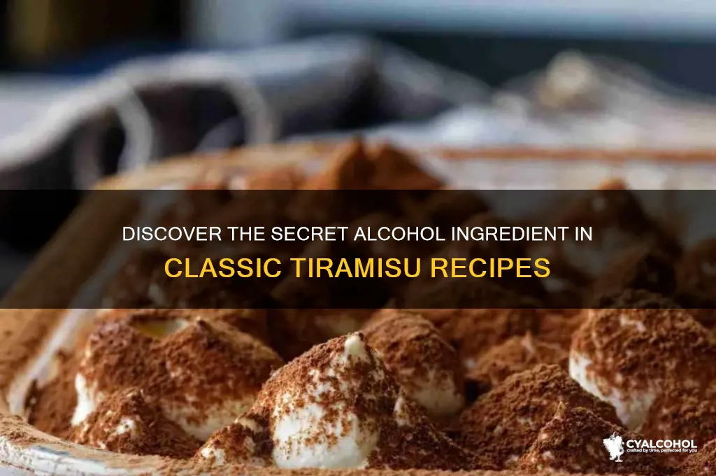 Discover The Secret Alcohol Ingredient In Classic Tiramisu Recipes ...