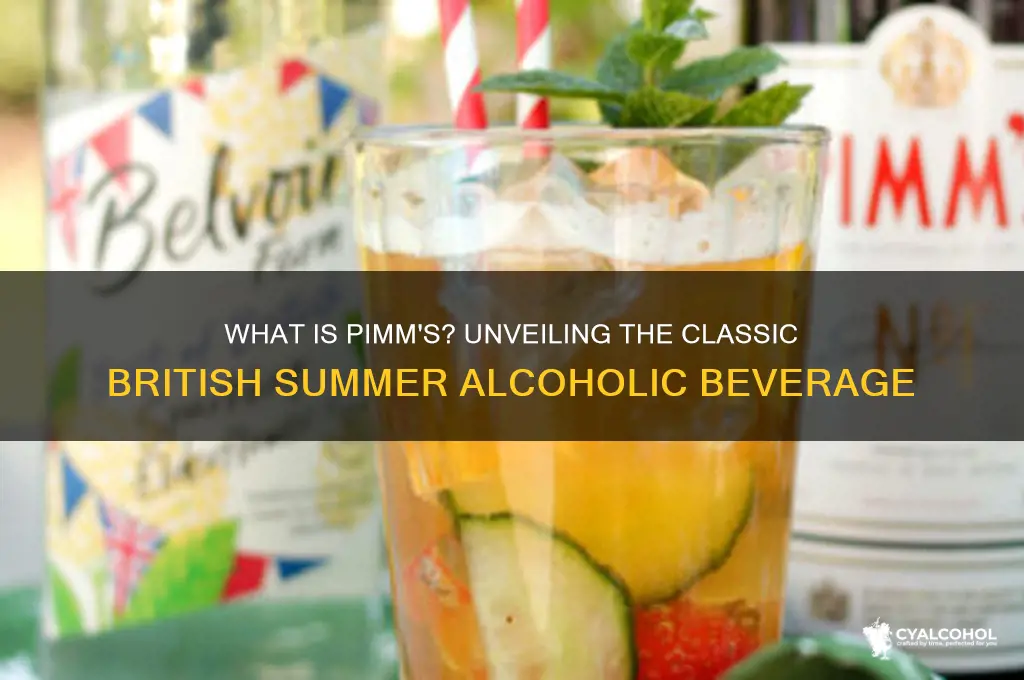 What Is Pimm's? Unveiling The Classic British Summer Alcoholic Beverage ...